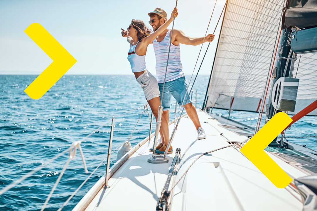 Sailing with your new boat